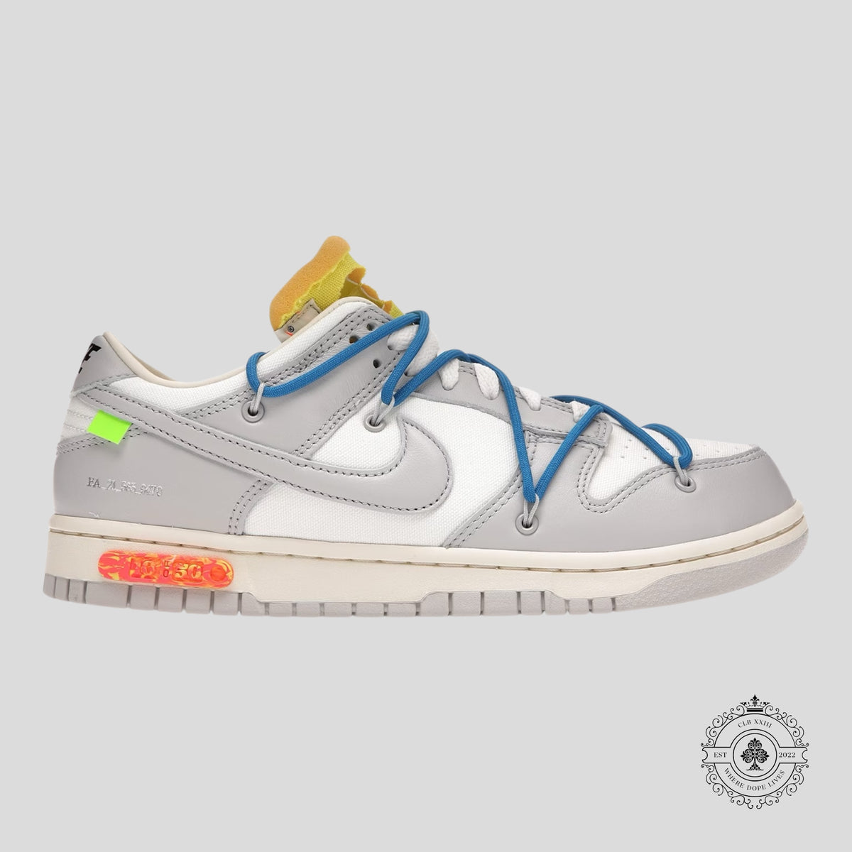 Nike Dunk Low Off-White Lot 10