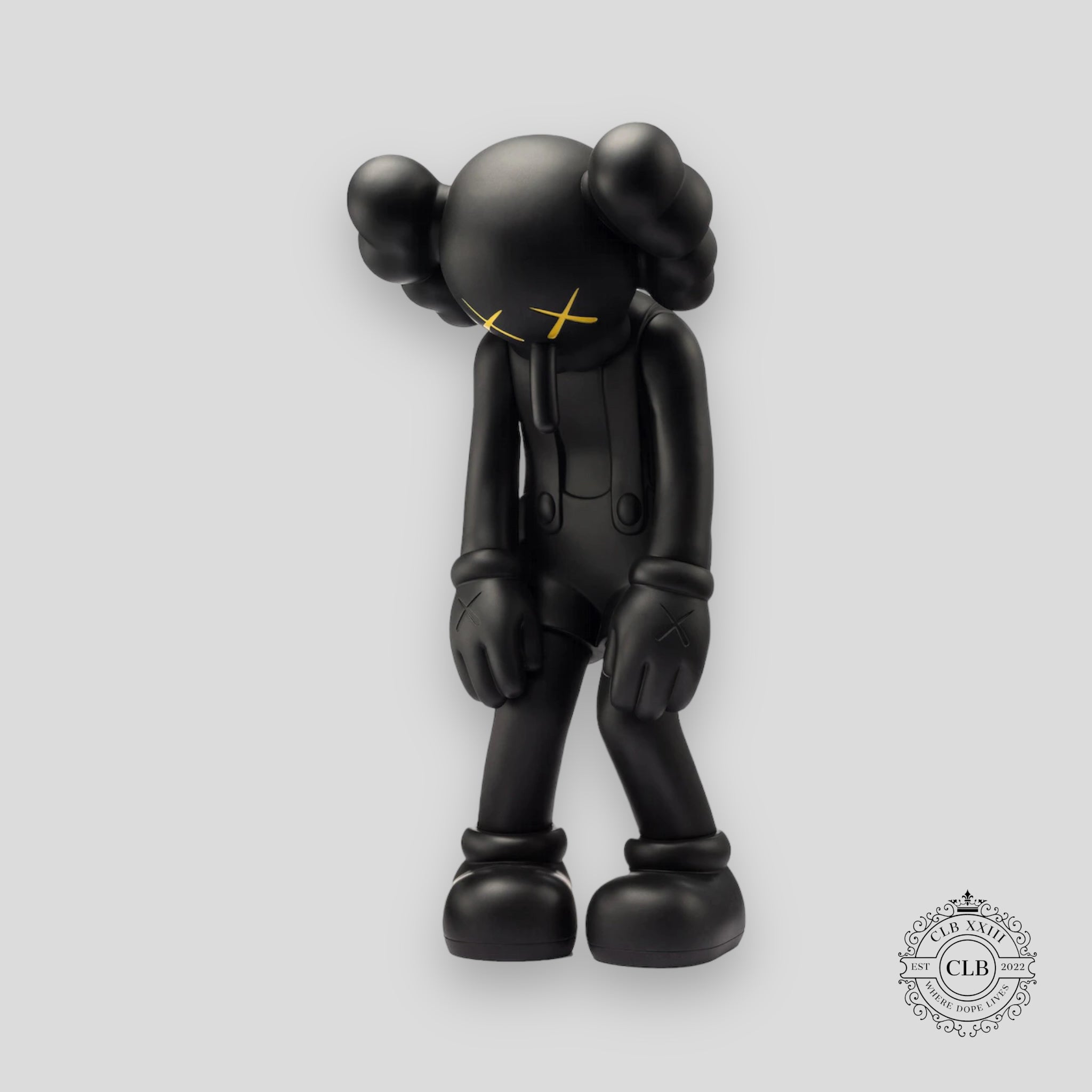 KAWS VINYL FIGURE "SMALL LIE - BLACK"
